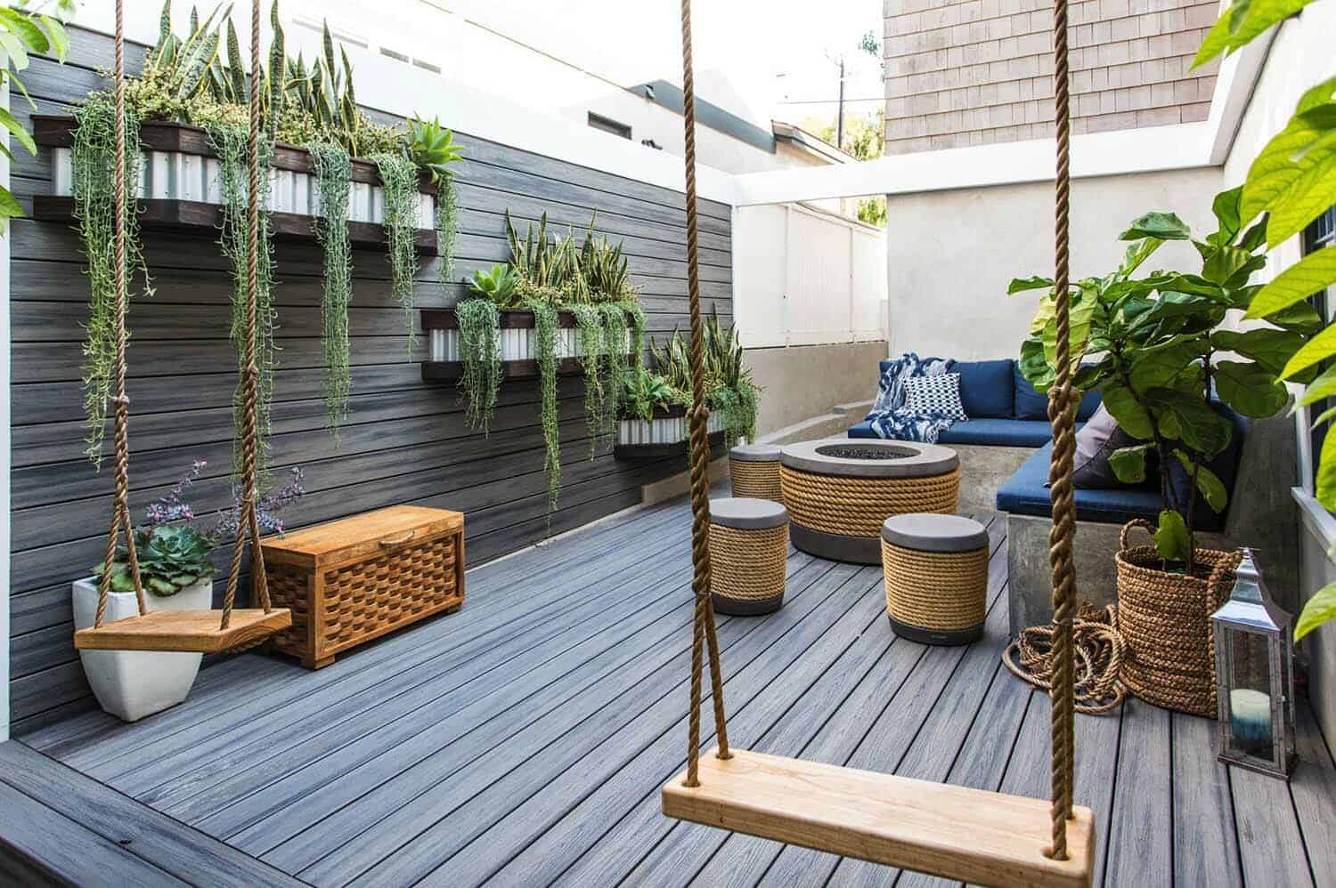 +30 ideas para diseñar patios acogedores - Arkihome
