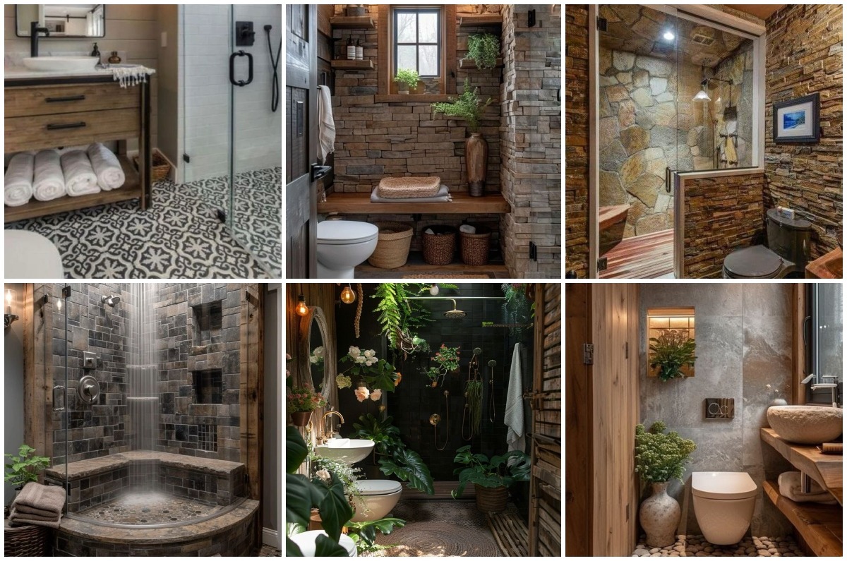Baños Rústicos Modernos: Una Combinación Perfecta de Estilo y Comodidad ...
